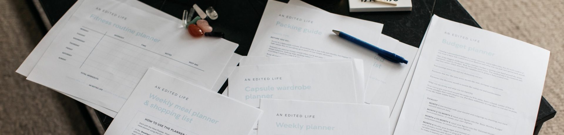 How To Incorporate The ‘An Edited Life’ Worksheets Into Your Life – The ...