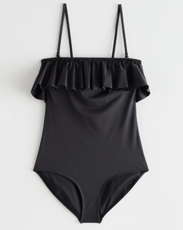 & Other Stories Ruffled Swimsuit – The Anna Edit